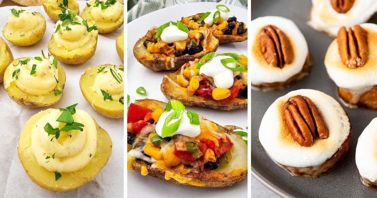 Easy Potato Appetizer Recipes - Bite-Sized Bash