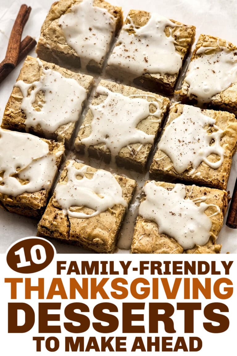 Top 10 Family-Friendly Thanksgiving Desserts to Make Ahead - Bite-Sized ...