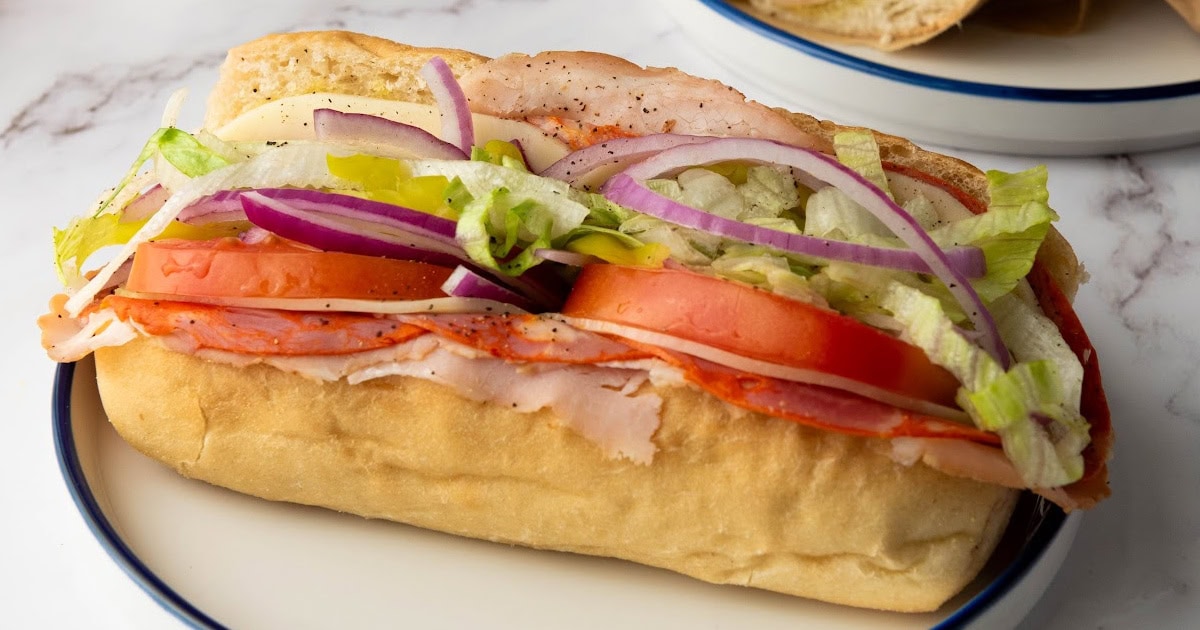Classic Italian Hoagie Sandwich - Bite-Sized Bash