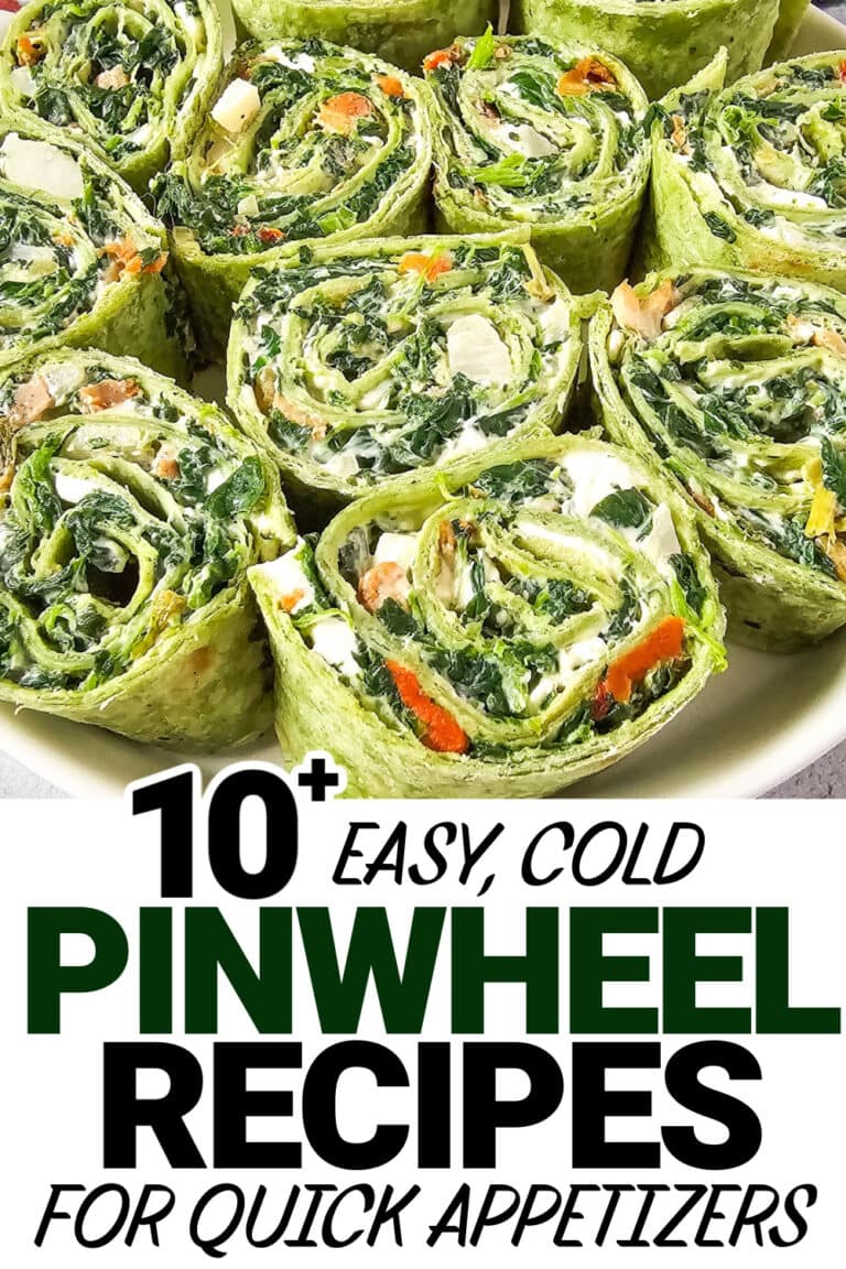 10+ Cold Pinwheel Recipes for Quick Appetizers - Bite-Sized Bash