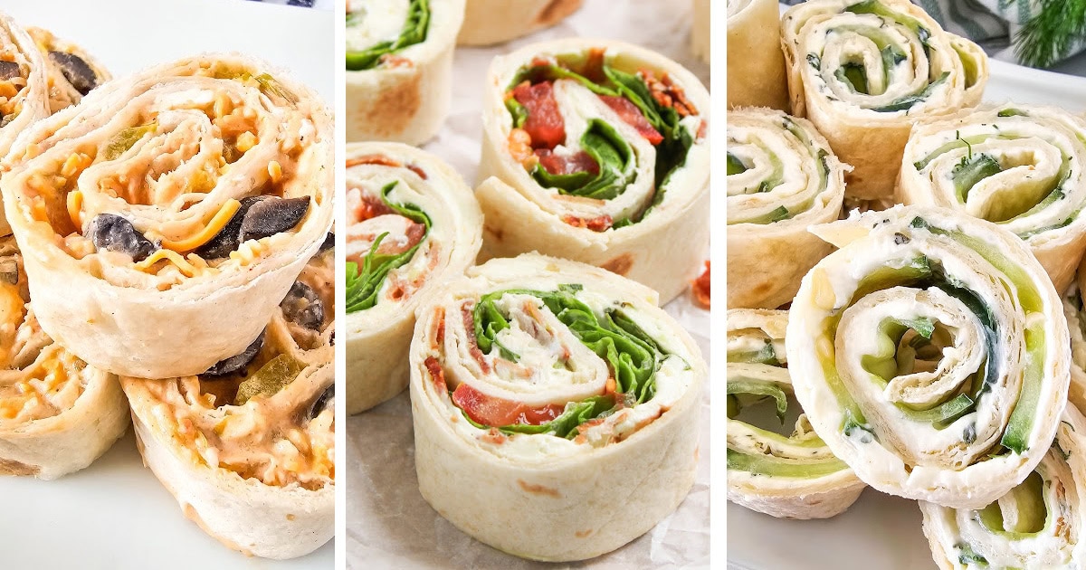 10+ Cold Pinwheel Recipes for Quick Appetizers - Bite-Sized Bash