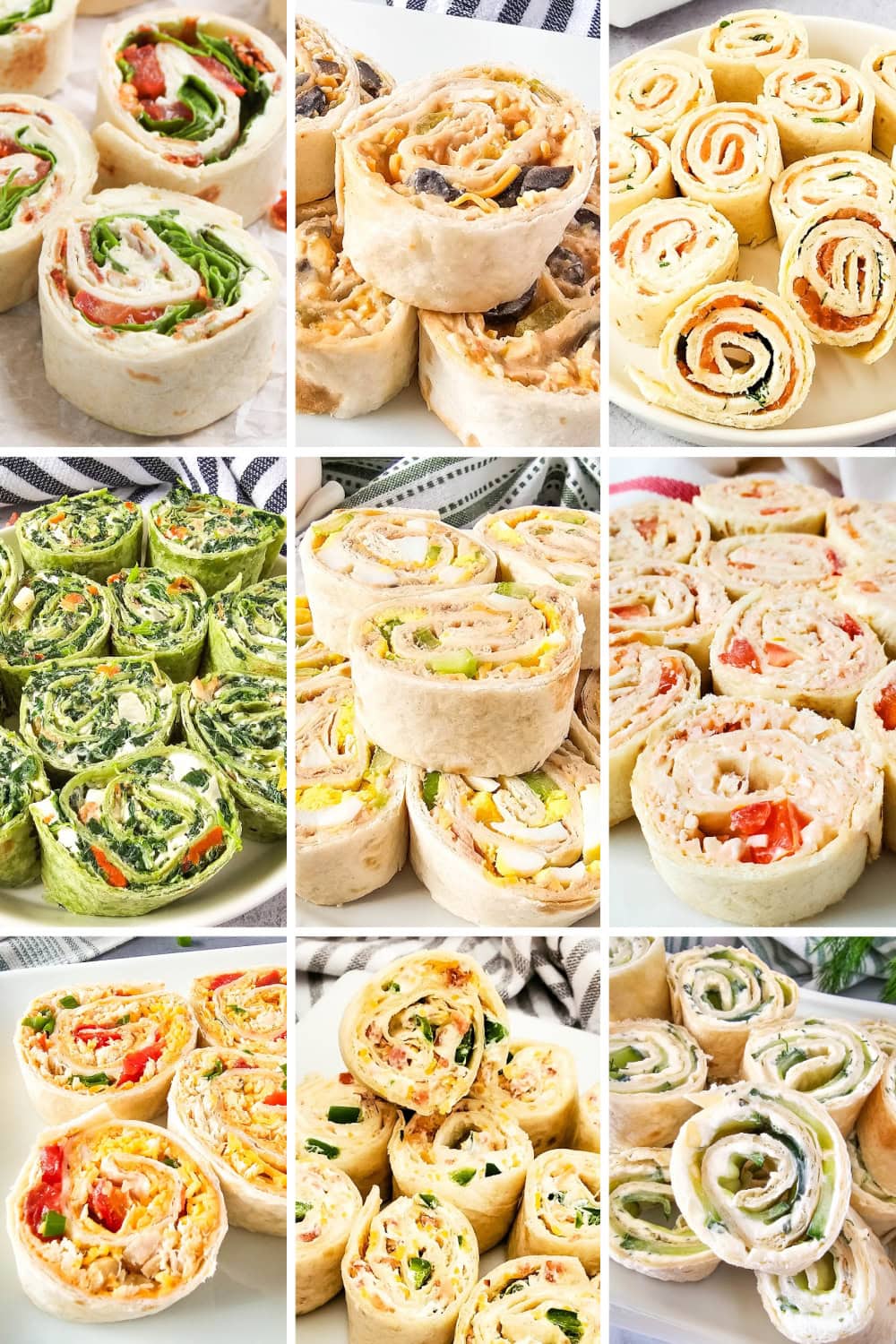 10+ Cold Pinwheel Recipes for Quick Appetizers - Bite-Sized Bash