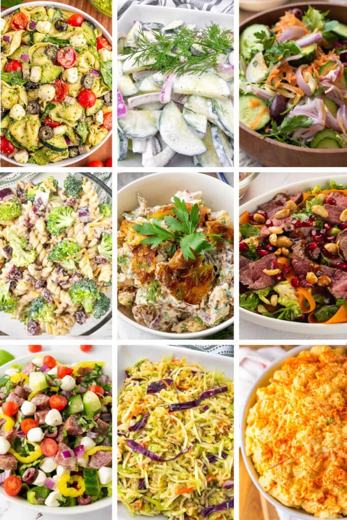 15 Salad Side Dish Recipes for Any Meal - Bite-Sized Bash