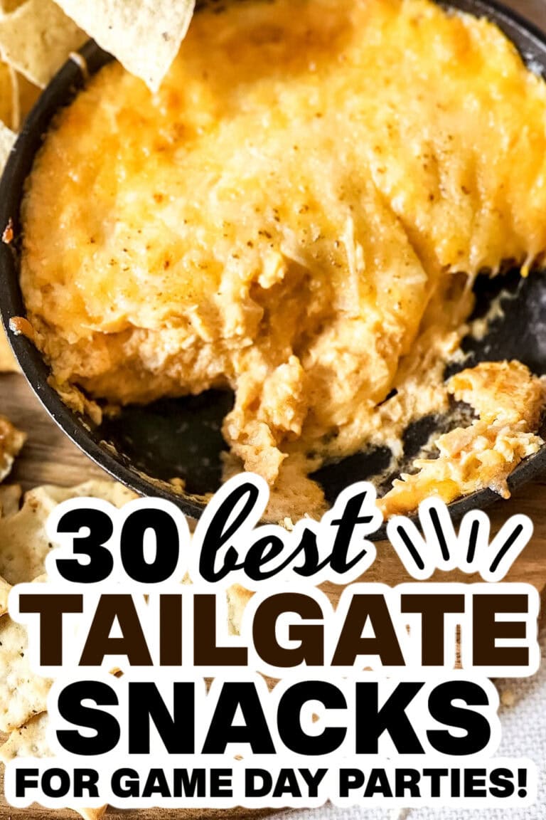 30 Best Tailgate Snacks for Game Day Parties - Bite-Sized Bash