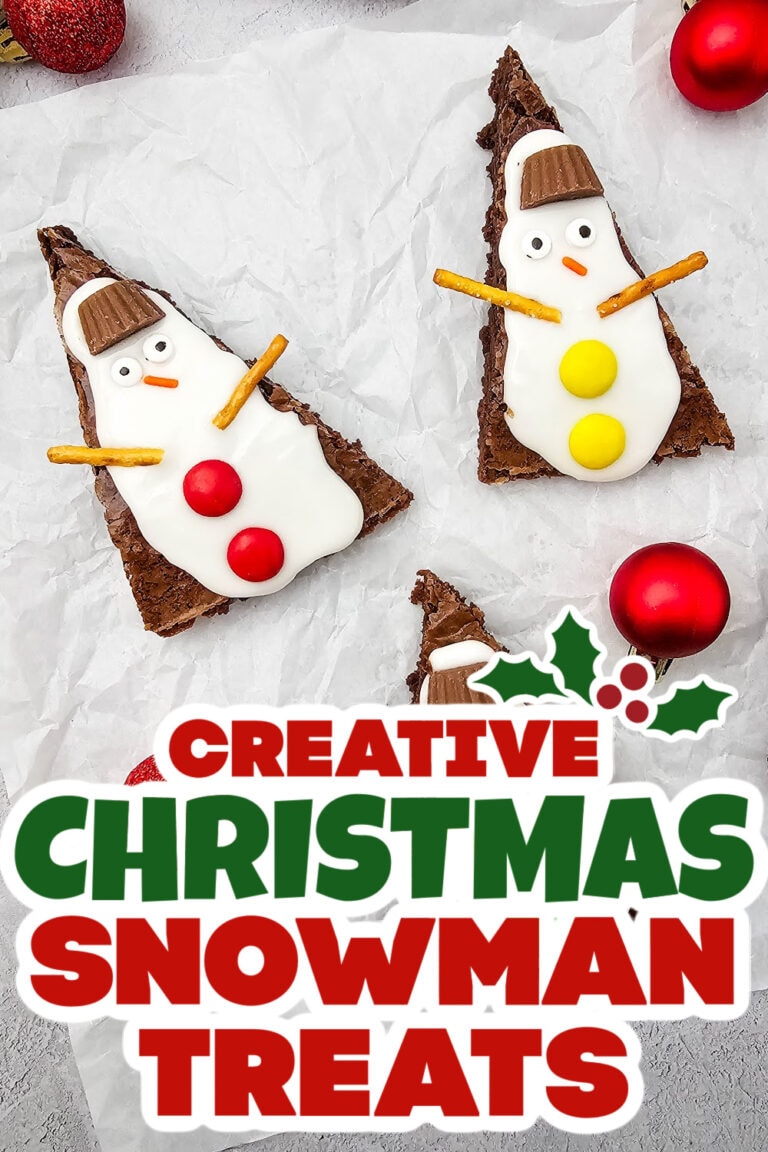 Creative Christmas Snowman Treats - Bite-Sized Bash