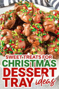 20+ Festive Sweet Treats for Christmas Dessert Tray Ideas - Bite-Sized Bash