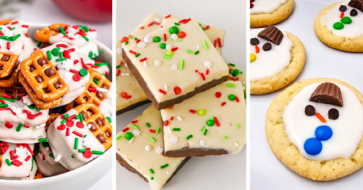 20+ Festive Sweet Treats for Christmas Dessert Tray Ideas - Bite-Sized Bash