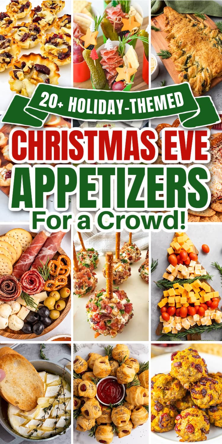 20+ Holiday-Themed Christmas Eve Appetizers for a Crowd - Bite-Sized Bash