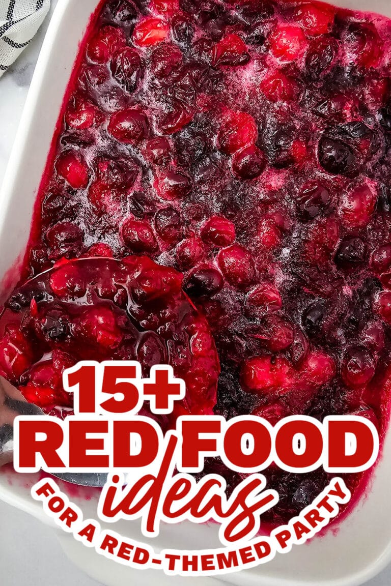 15+ Red Food Ideas for a Red-Themed Party - Bite-Sized Bash