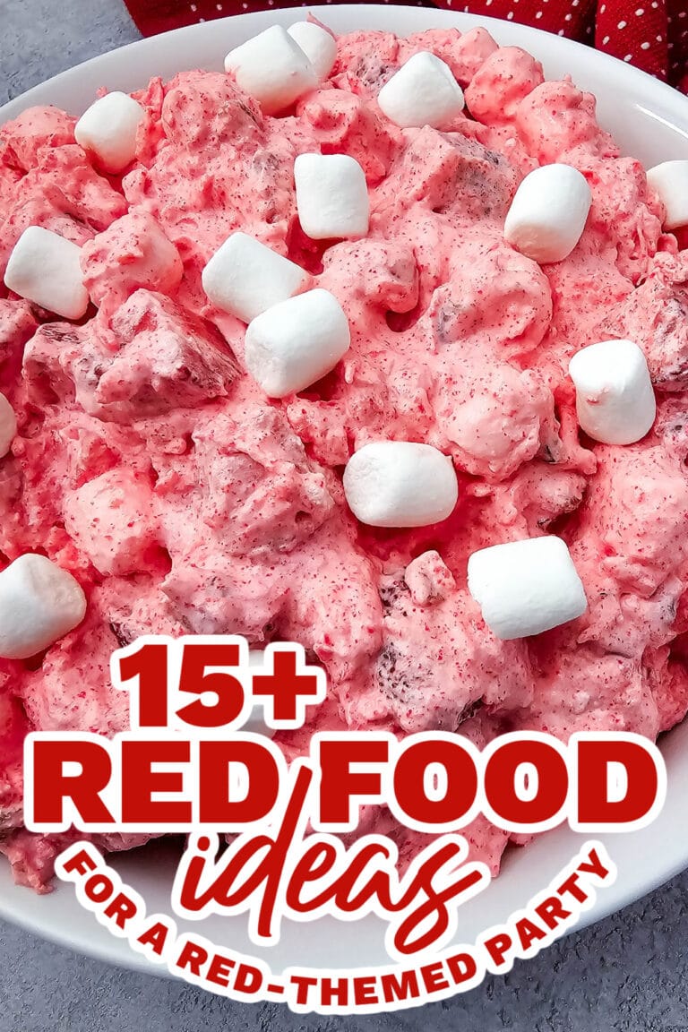 15+ Red Food Ideas for a Red-Themed Party - Bite-Sized Bash