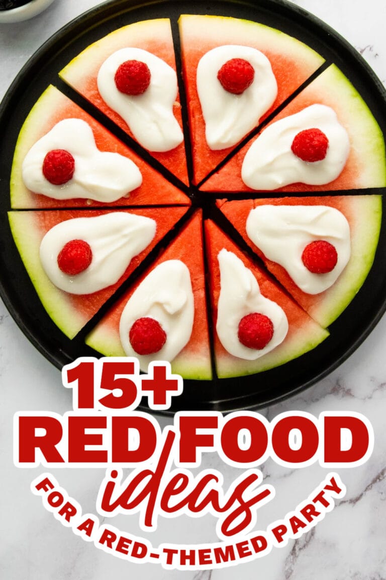 15+ Red Food Ideas for a Red-Themed Party - Bite-Sized Bash