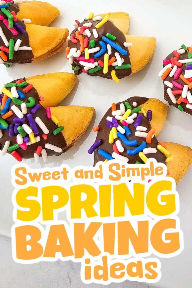 15 Sweet and Simple Spring Baking Ideas - Bite-Sized Bash