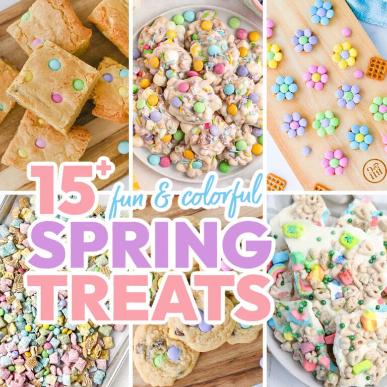 15+ Colorful and Fun Spring Treats - Bite-Sized Bash