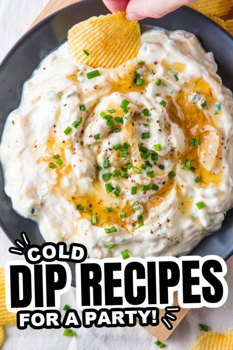 40+ Best Cold Dips for a Party - Bite-Sized Bash