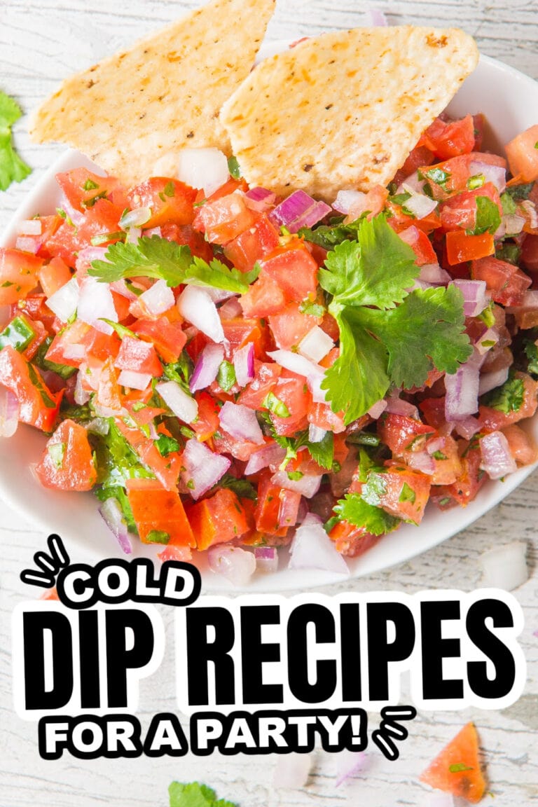40+ Best Cold Dips for a Party - Bite-Sized Bash