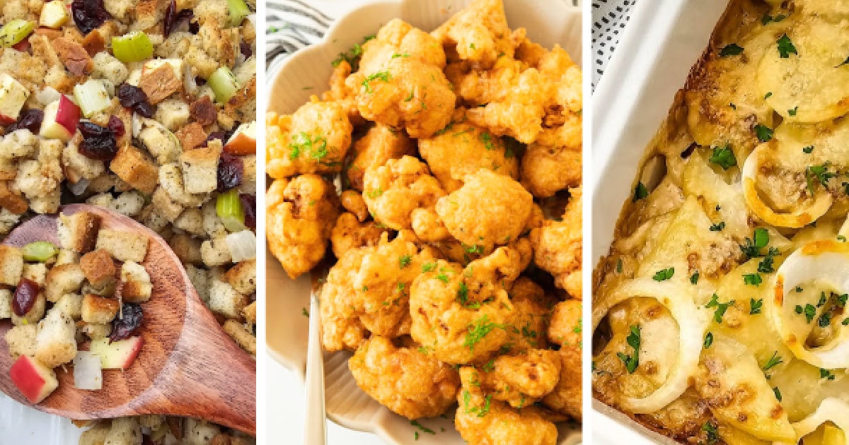 15+ Side Dishes for Turkey - Bite-Sized Bash