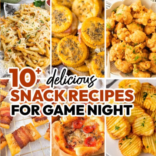 10+ Delicious Snack Recipes for Game Night - Bite-Sized Bash