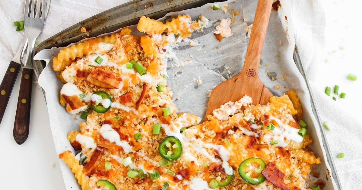 Jalapeño Popper Loaded Cheese Fries - Bite-Sized Bash