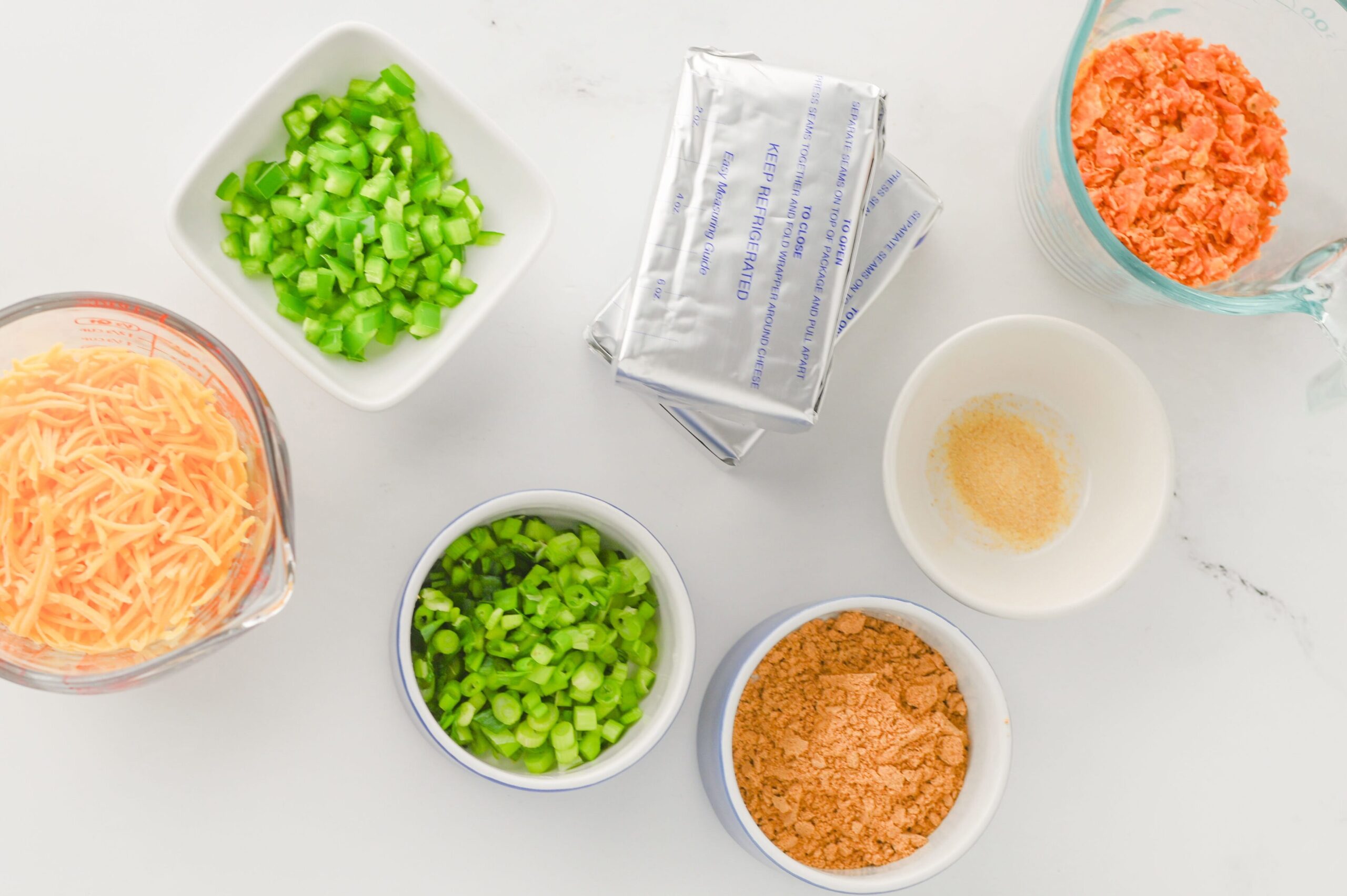 Taco Cheeseball with Doritos Crunch - Bite-Sized Bash