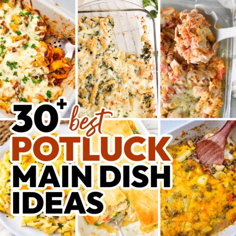 30+ Best Potluck Main Dish Ideas - Bite-Sized Bash