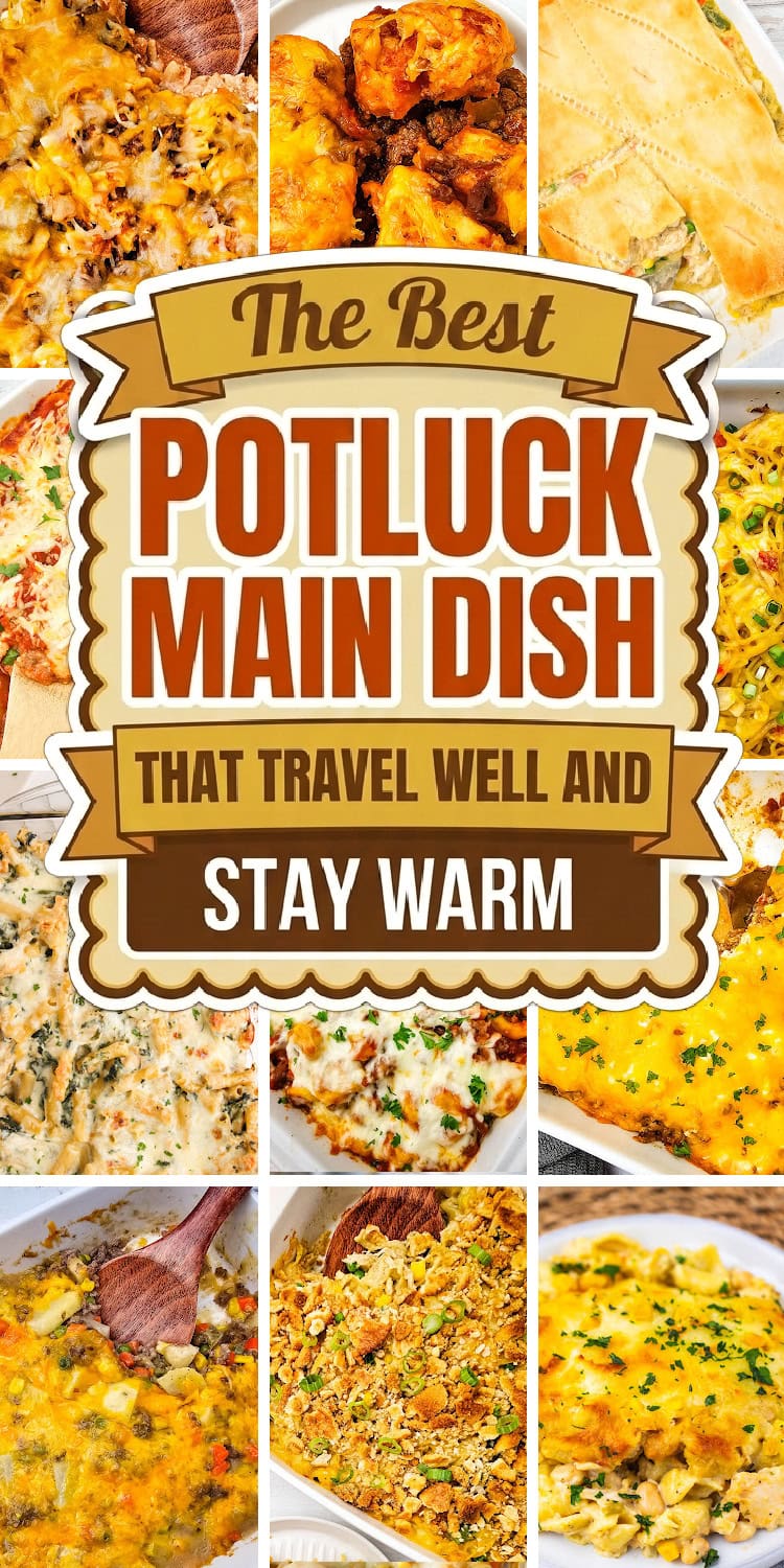 30+ Best Potluck Main Dish Ideas - Bite-Sized Bash