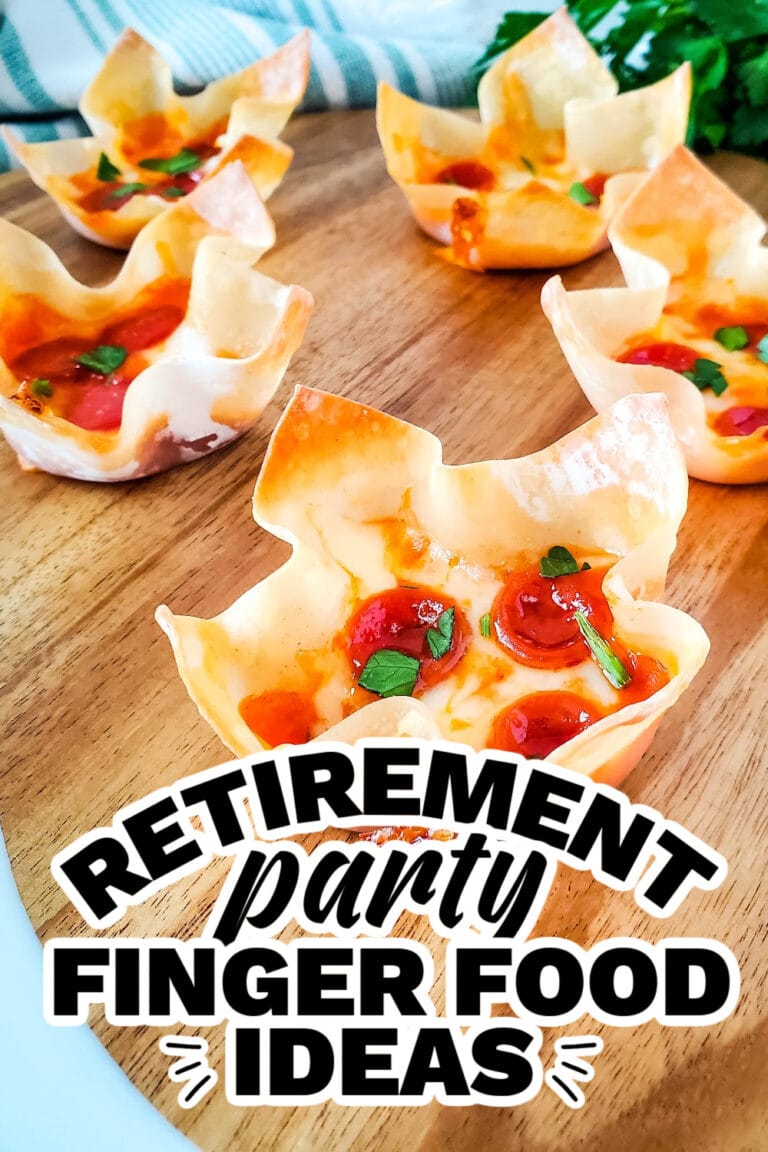 31 Retirement Party Finger Food Ideas - Bite-Sized Bash